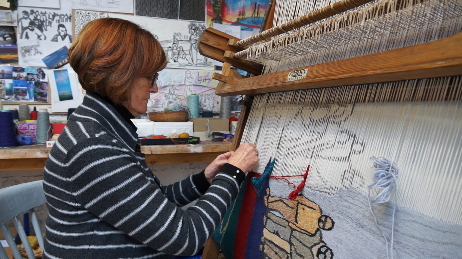 Frances Crowe - Unique & Original Artworks In The Woven Image ...