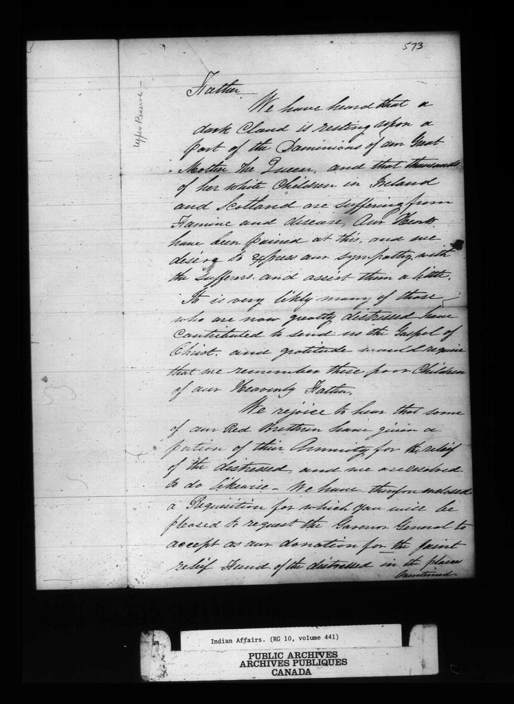 Honouring Indigenous Aid - Strokestown Park