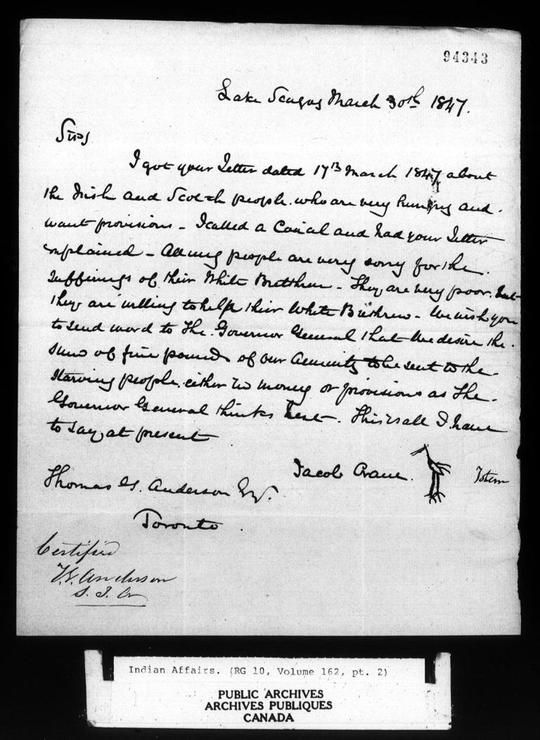 Honouring Indigenous Aid - Strokestown Park