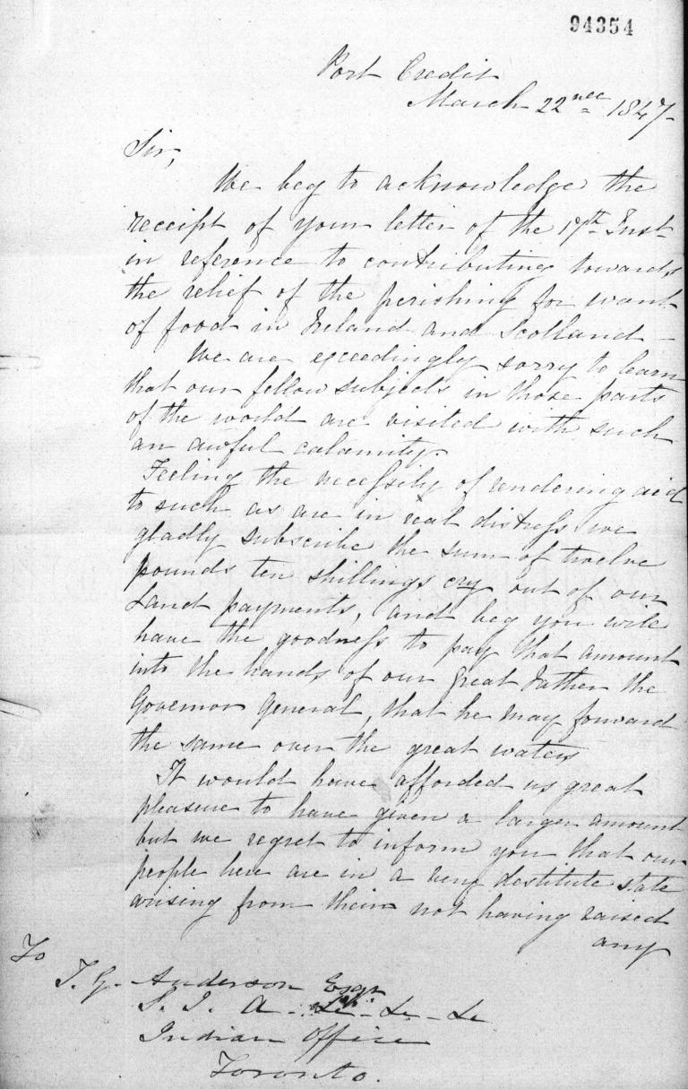 Honouring Indigenous Aid - Strokestown Park