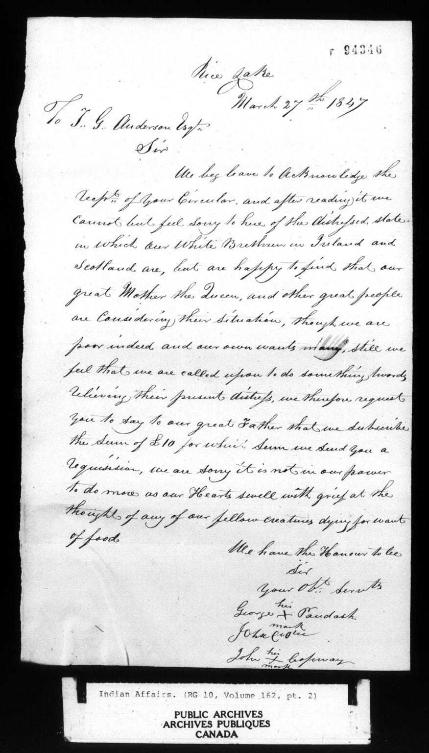 Honouring Indigenous Aid - Strokestown Park