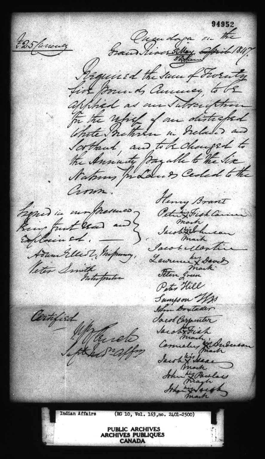 Honouring Indigenous Aid - Strokestown Park