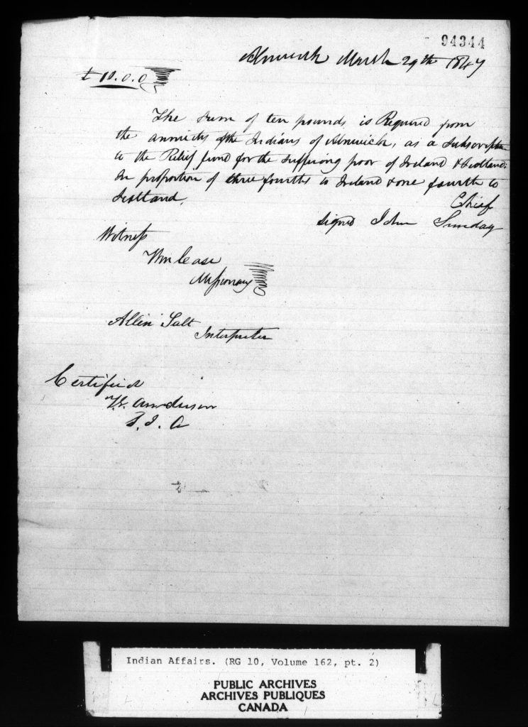 Honouring Indigenous Aid - Strokestown Park